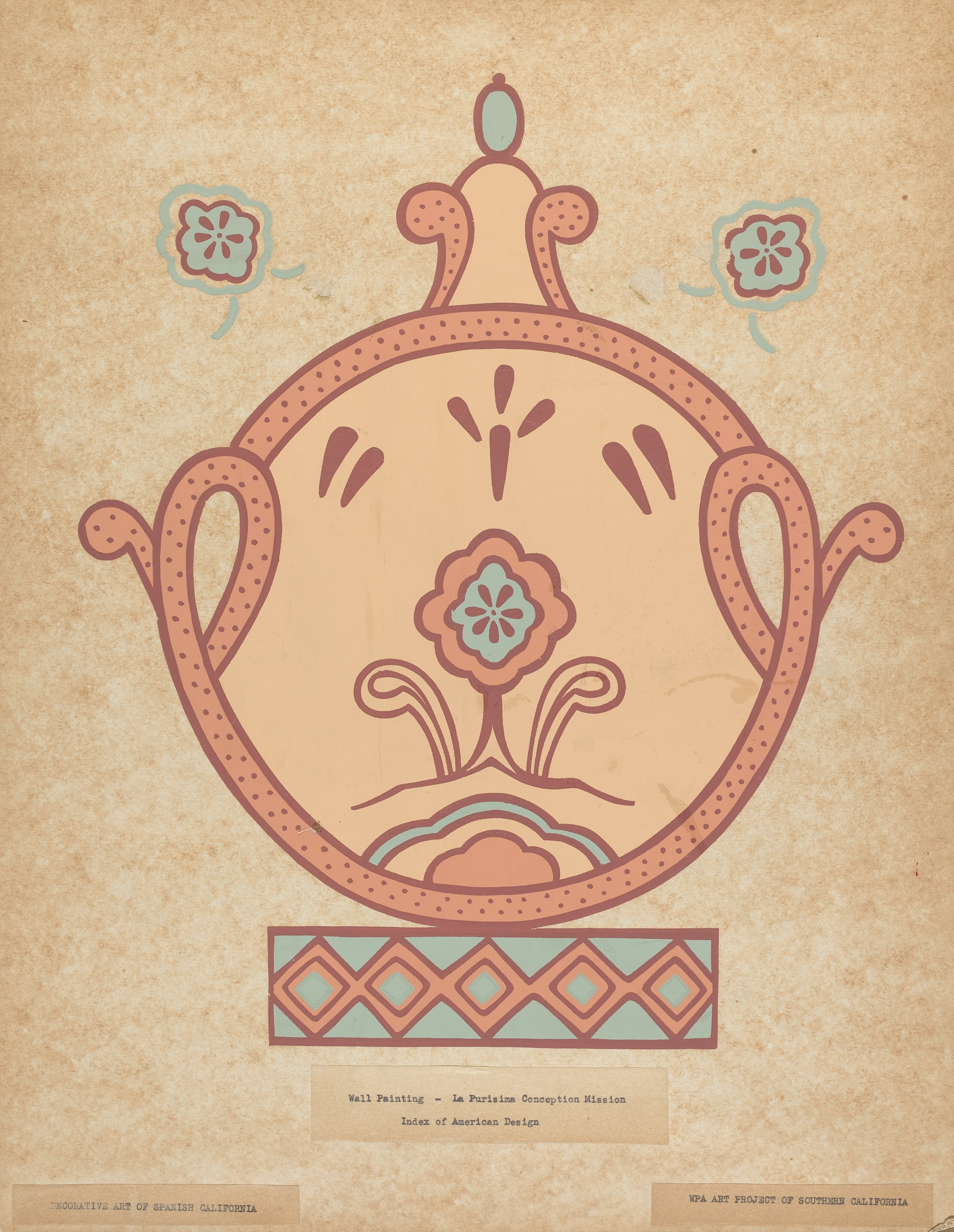 Mission La Purisima Concepcion Layout